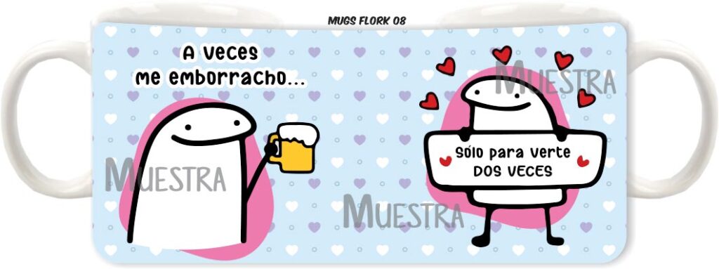 mugs flork frases variadas - La Mano del Arte